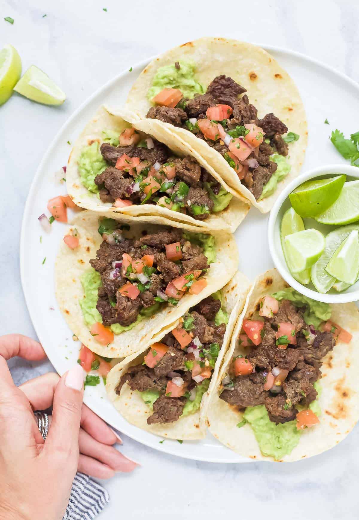 Skirt Steak Tacos Recipe Happy Healthy Eating Story Telling Co