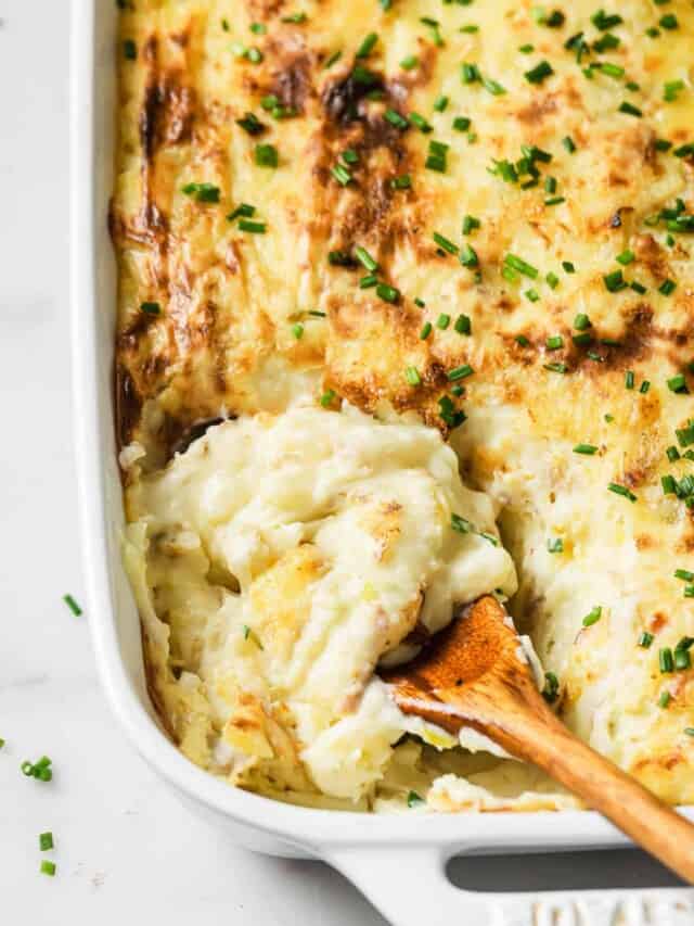 Sour Cream & Chive Mashed Potatoes - Joyful Healthy Eats Sour Cream & Chive Mashed Potatoes - Joyful Healthy Eats