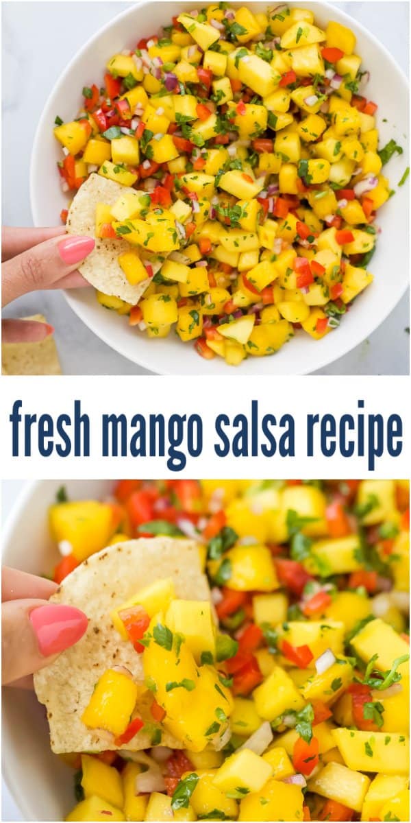 Easy Mango Salsa Recipe | Joyful Healthy Eats