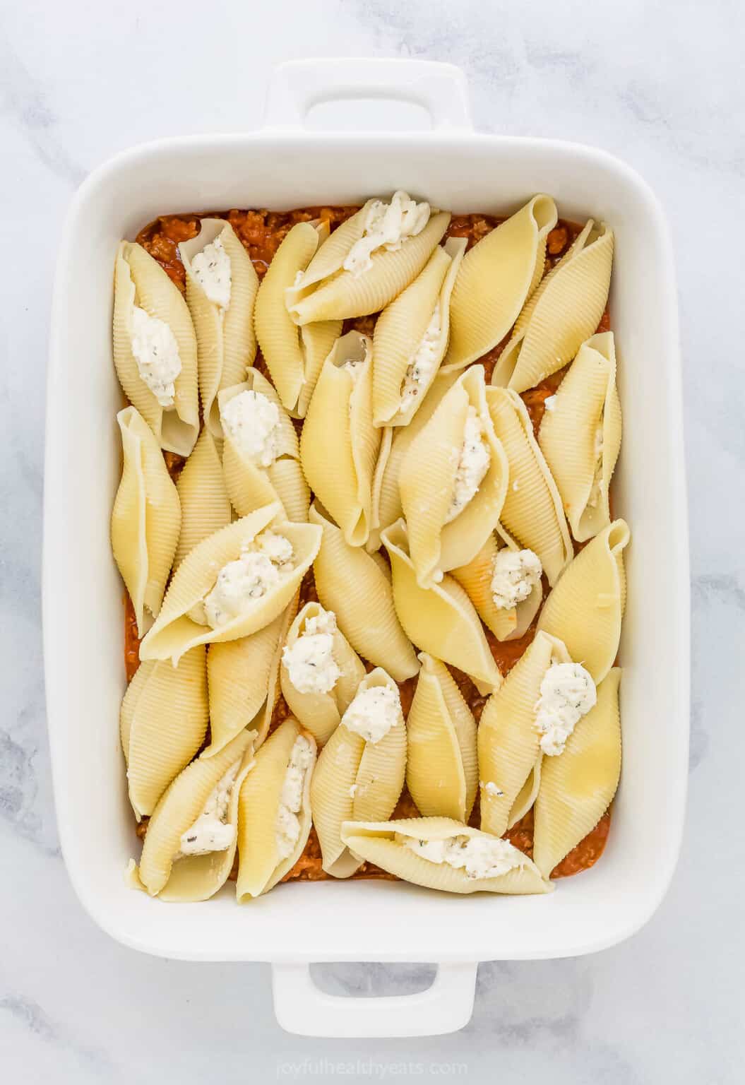 Stuffed Shells With Meat | Joyful Healthy Eats