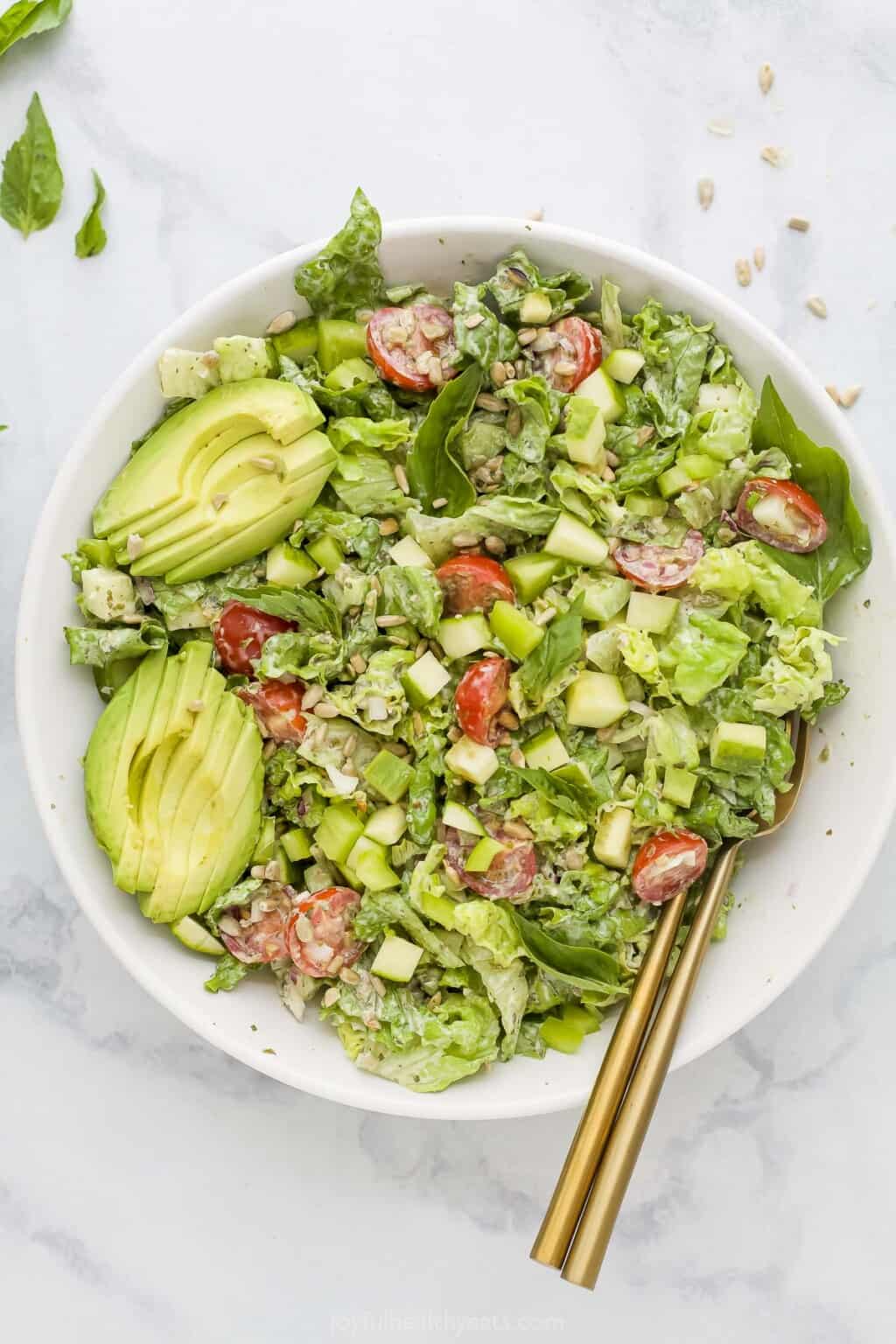 Green Goddess Salad Recipe | Joyful Healthy Eats