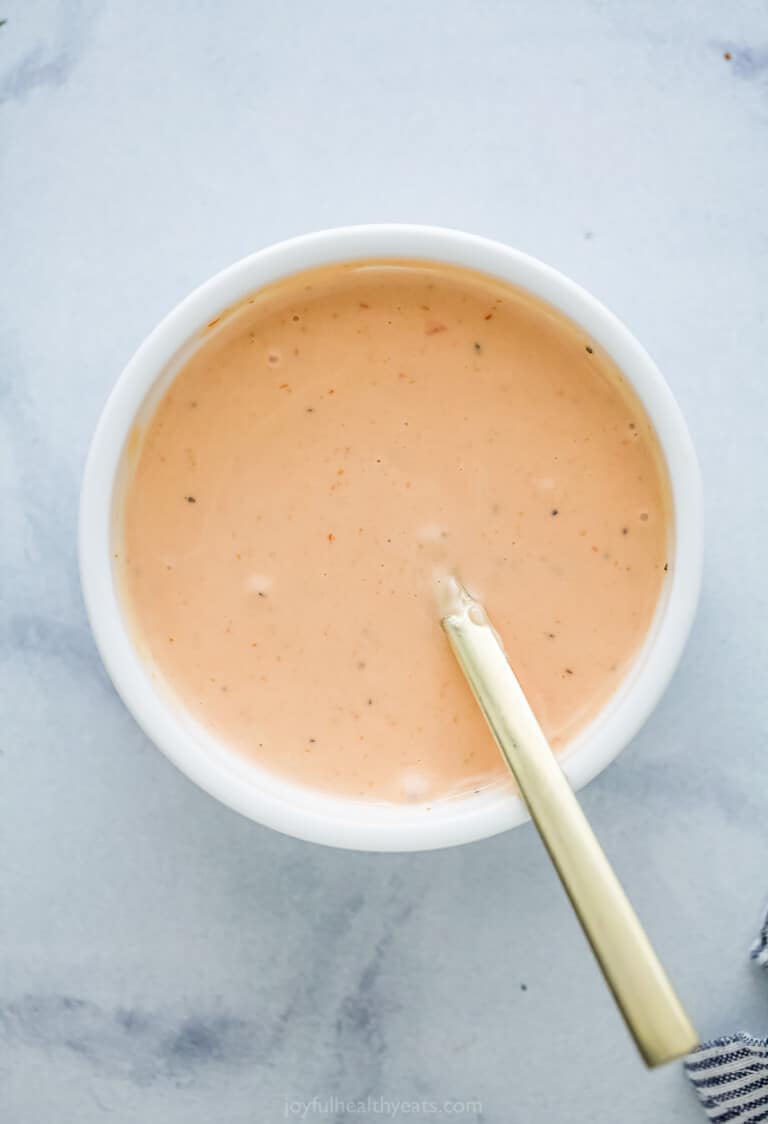 How to Make Boom Boom Sauce | Joyful Healthy Eats