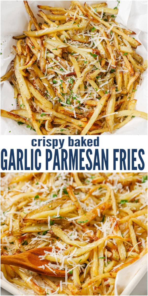 Garlic Parmesan Fries Recipe | Joyful Healthy Eats