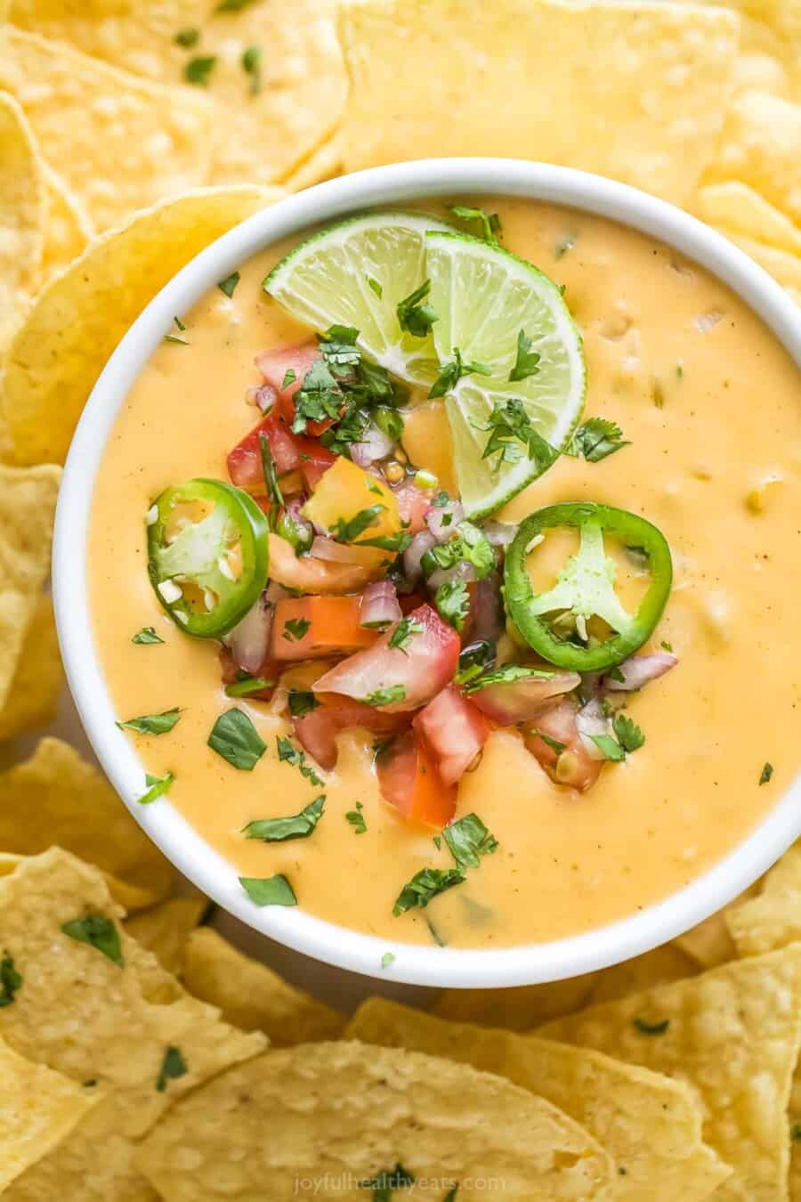 Chile Con Queso Recipe Joyful Healthy Eats