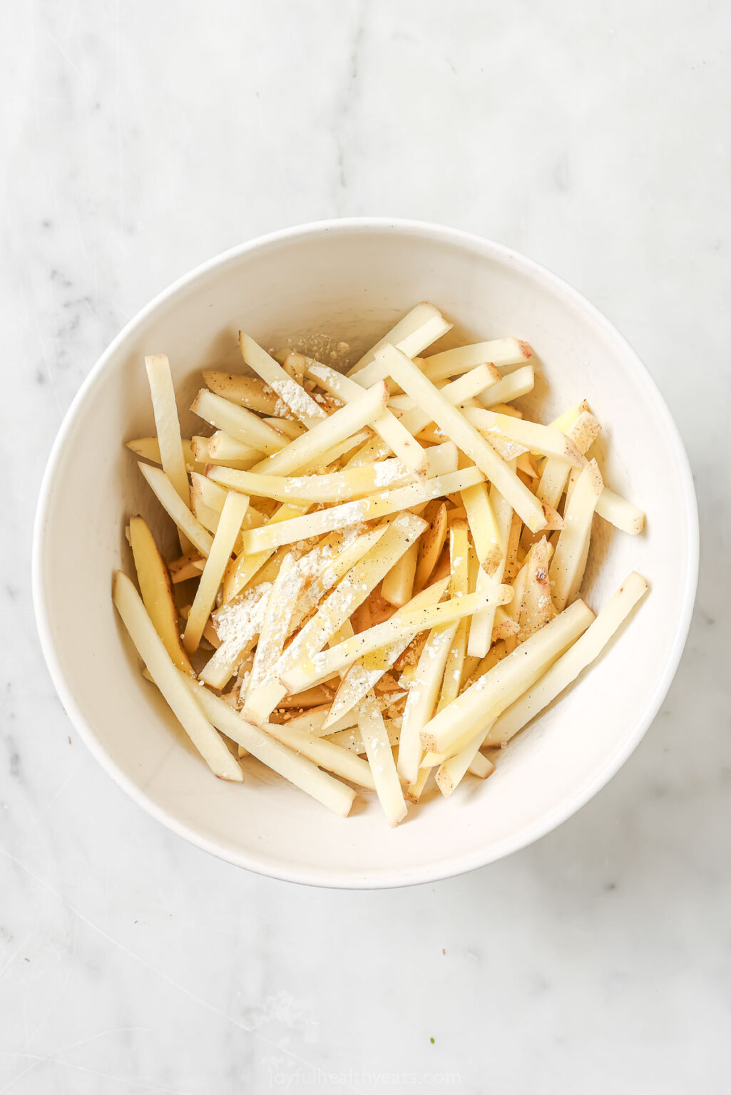 Parmesan Truffle Fries | Joyful Healthy Eats
