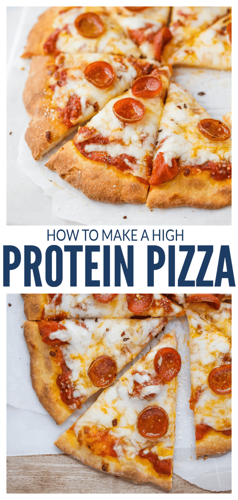 High Protein Pizza Recipe | Joyful Healthy Eats